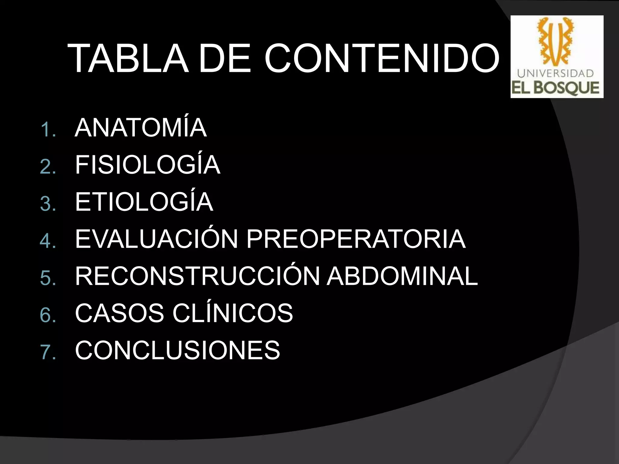 Cirugia plastica Reconstrucción de Pared Abdominal | PPT