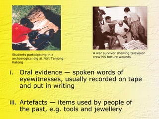 Reconstruct the past | PPT