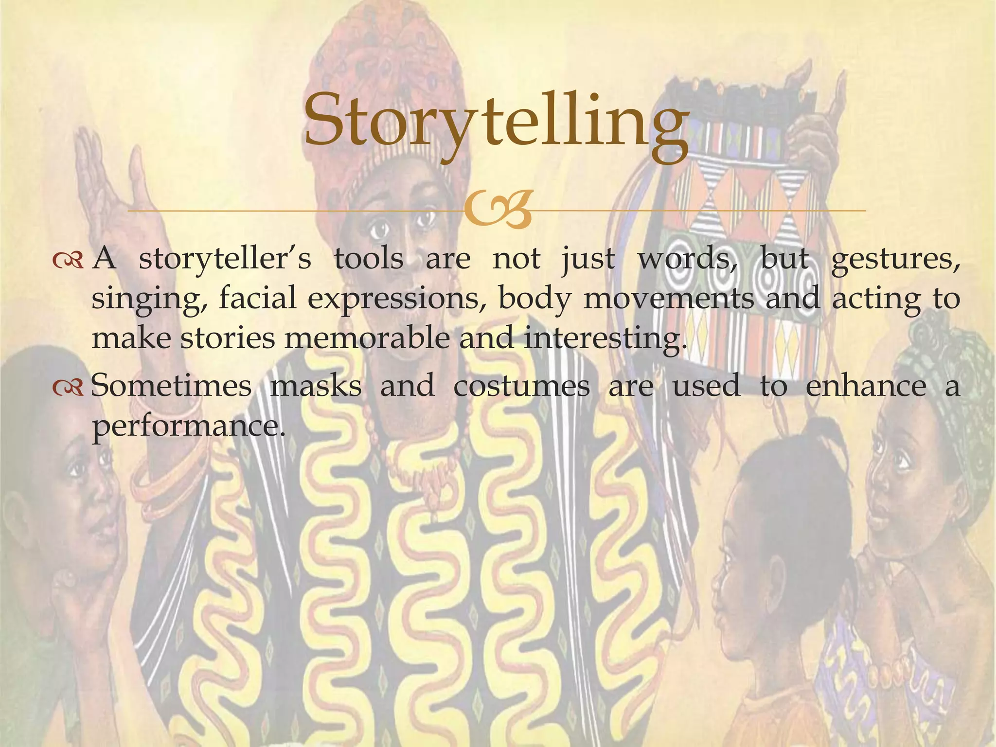 Reconstructing africa’s history : oral tradition | PPT