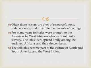 Reconstructing africa’s history : oral tradition | PPT