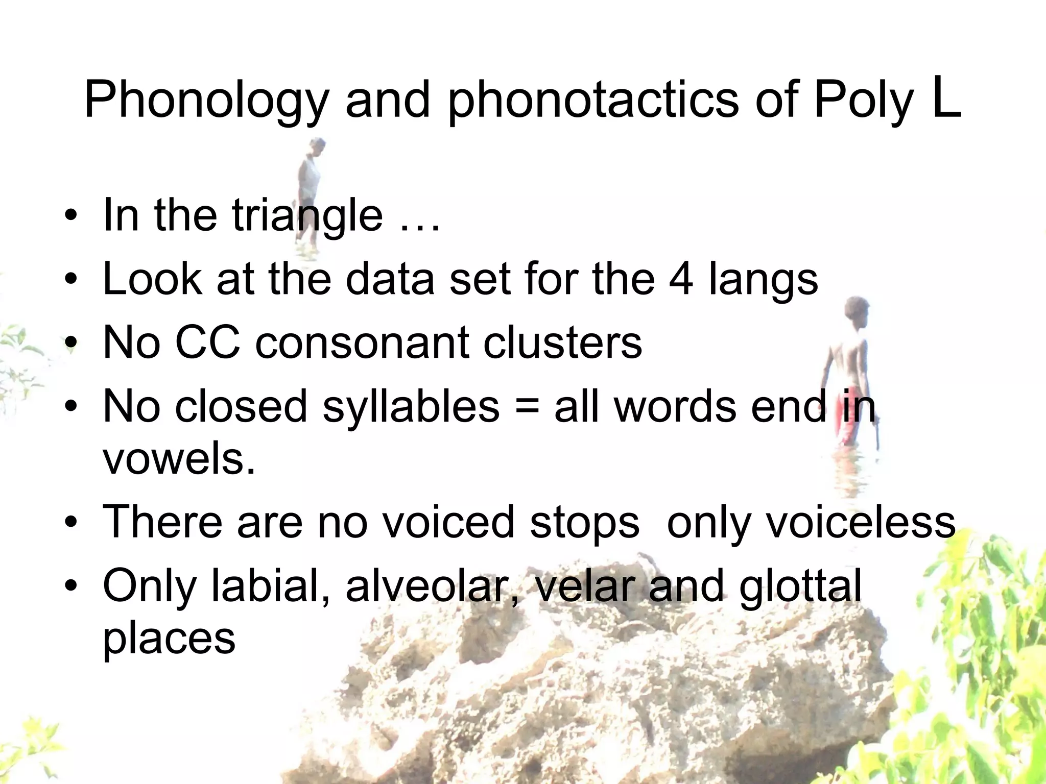Reconstructing Polynesian | PPT