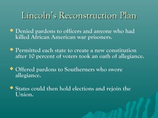 Reconstruction | PPT
