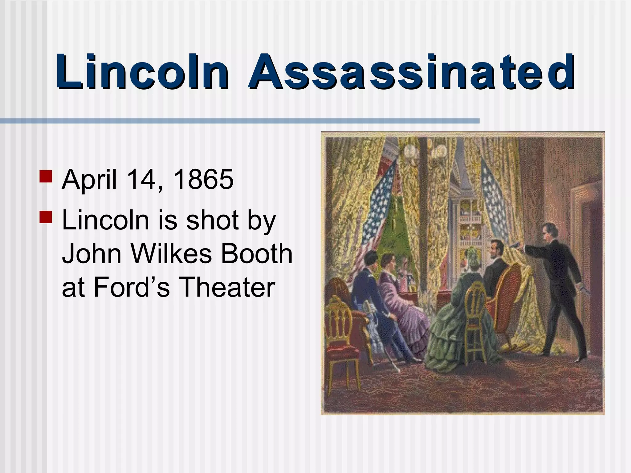 Reconstruction (1865-1877) | PPT