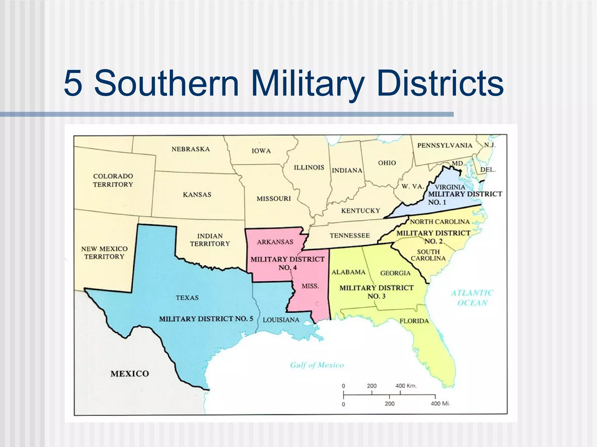 Reconstruction (1865-1877) | PPT