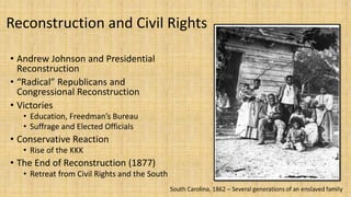 Reconstruction | PPTX