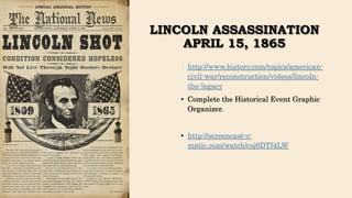 Reconstruction Era | PPTX