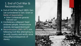 HUM16: Reconstruction Era Art | PPT
