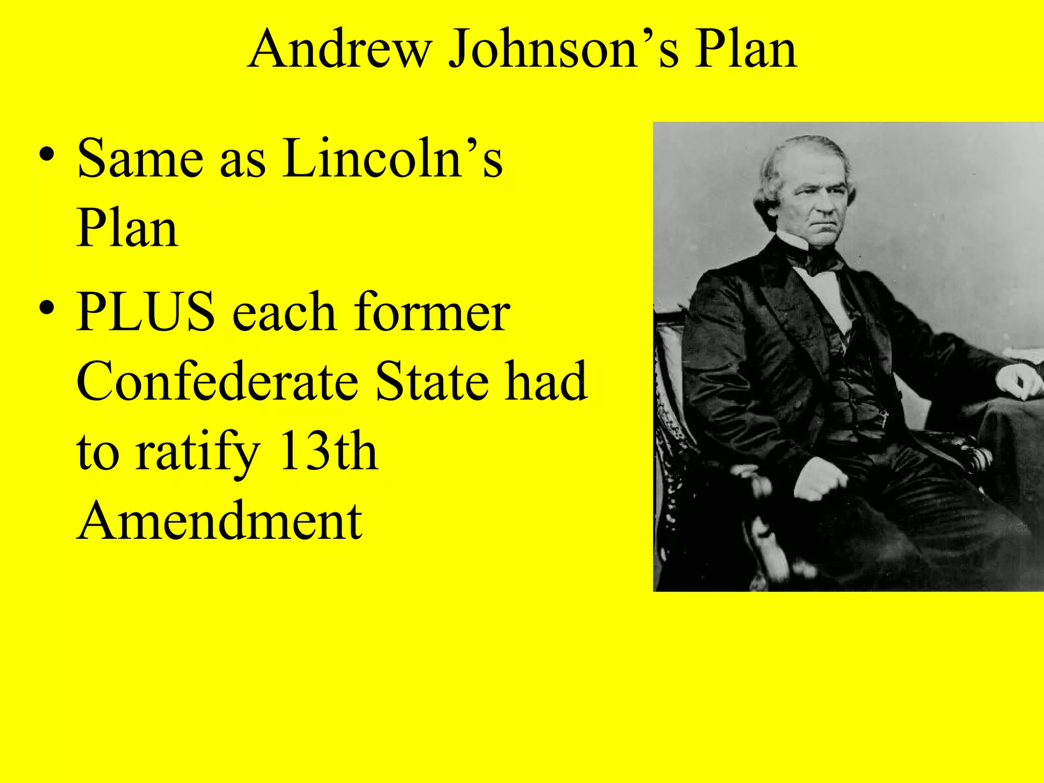 Reconstruction, Part I | PPT