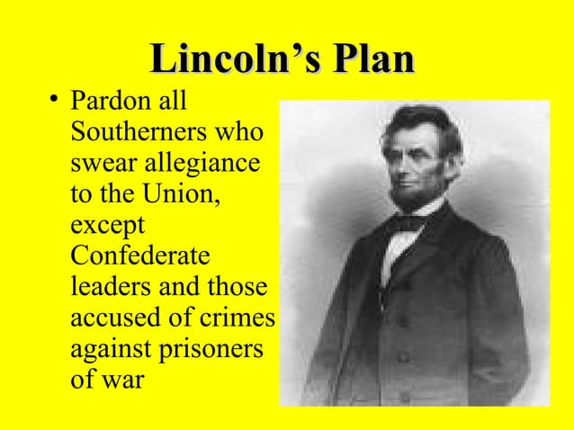 Reconstruction, Part I | PPT