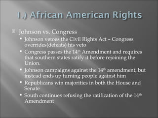 Chapter 17 - Reconstruction | PPT