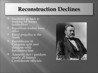 Chapter 17 - Reconstruction | PPT