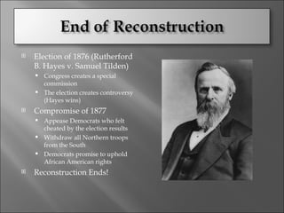 Chapter 17 - Reconstruction | PPT