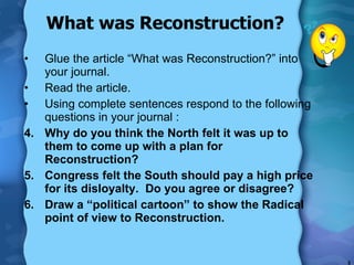 Reconstruction 1 | PPT