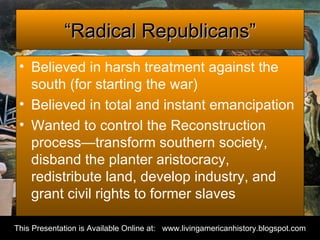 Reconstruction | PPT