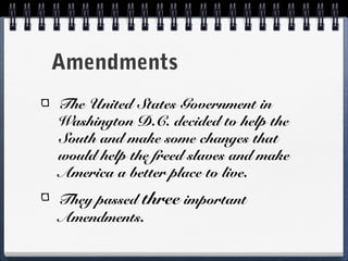 Reconstruction amendments | PPT