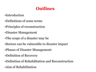 Reconstruction and development | PPTX
