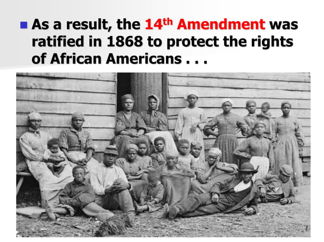 Reconstruction Early Years and Reconstruction Amendments.ppt