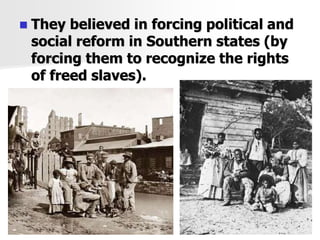 Reconstruction Early Years and Reconstruction Amendments.ppt | Free ...