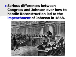 Reconstruction Early Years and Reconstruction Amendments.ppt