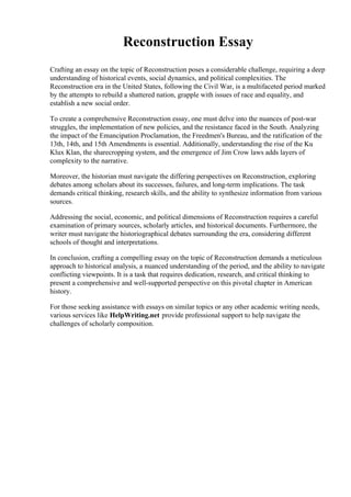 Reconstruction Essay.pdf
