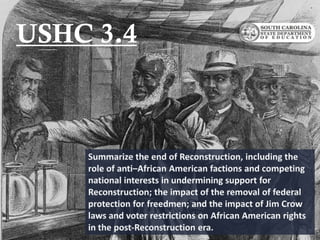 End Of Reconstruction