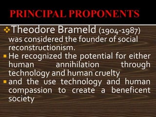 Reconstructionism | PPTX