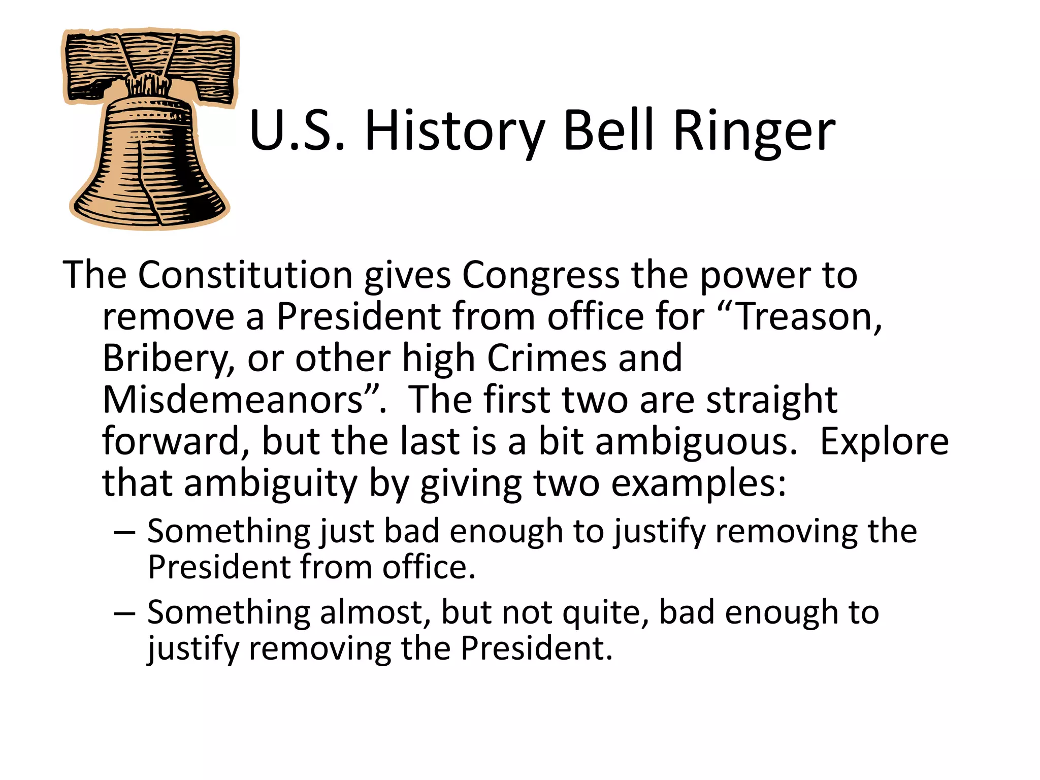 Reconstruction lesson 3a impeachment | PPTX