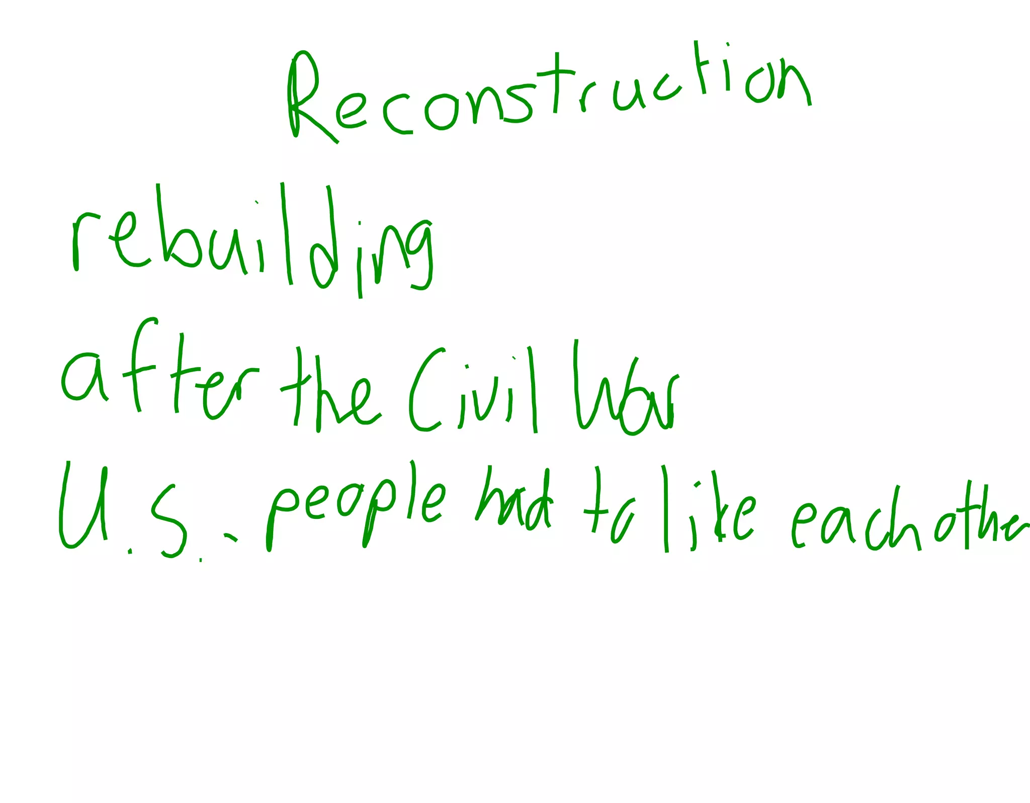 Reconstruction notes | PPT