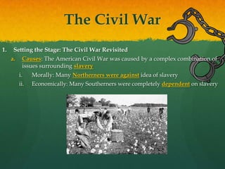 Reconstruction Notes | PPTX