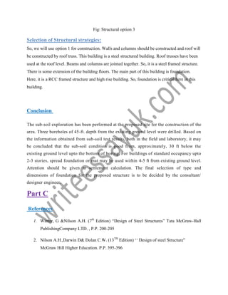 Reconstruction of a 4 storey commercial building to a 5 story building ...