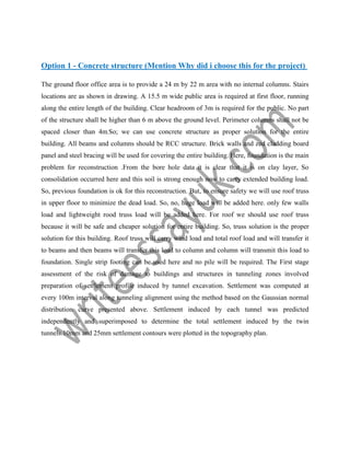 Reconstruction of a 4 storey commercial building to a 5 story building ...