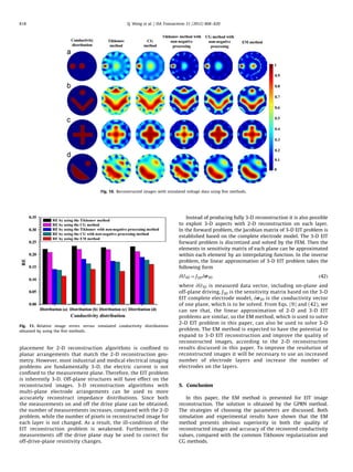 Reconstruction of electrical impedance tomography images based on the expectation maximum method ...
