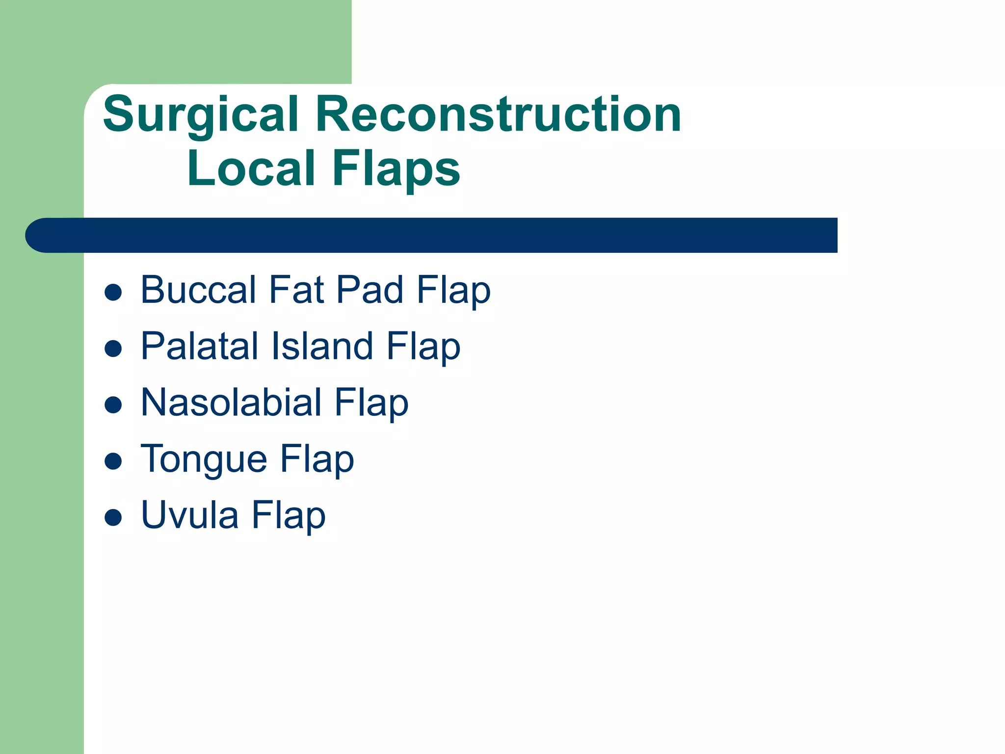 Reconstruction of maxilla | PPT