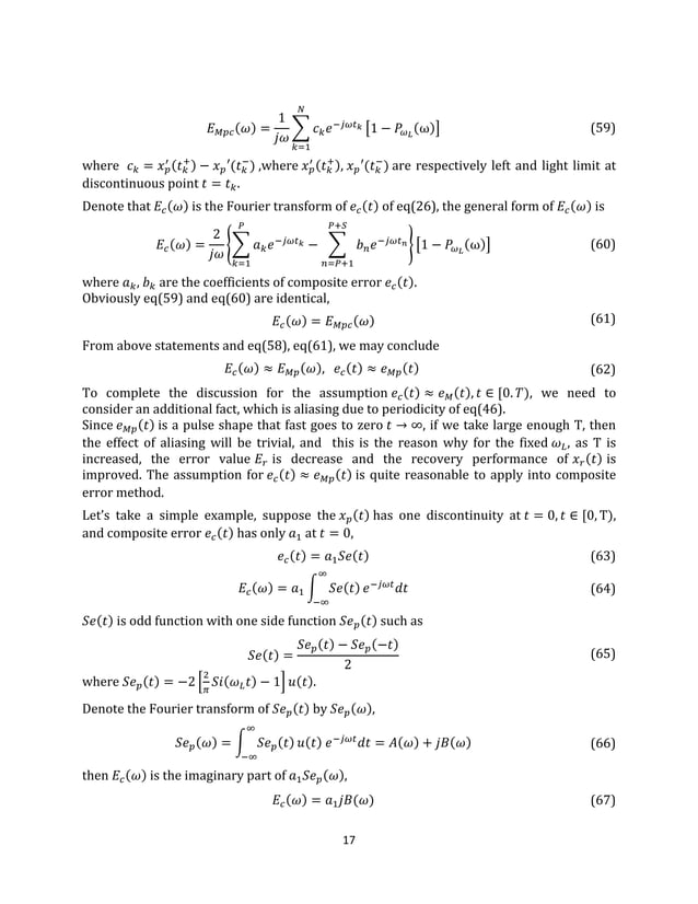 Reconstruction of partial sum without gibbs phenomenon | PDF