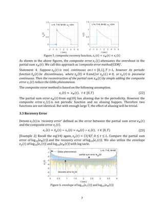 Reconstruction of partial sum without gibbs phenomenon | PDF