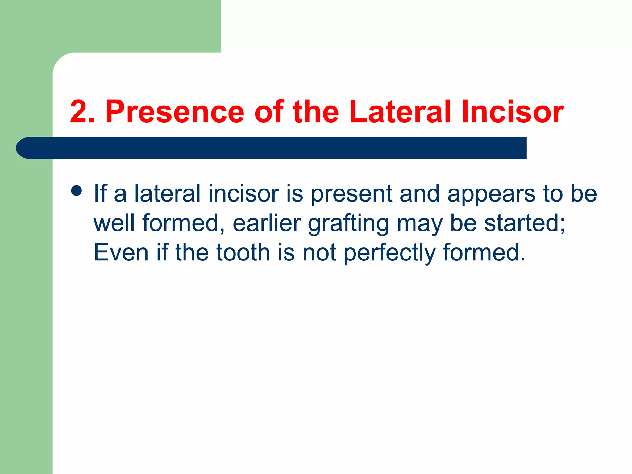 Reconstruction of the alveolar cleft | PPT