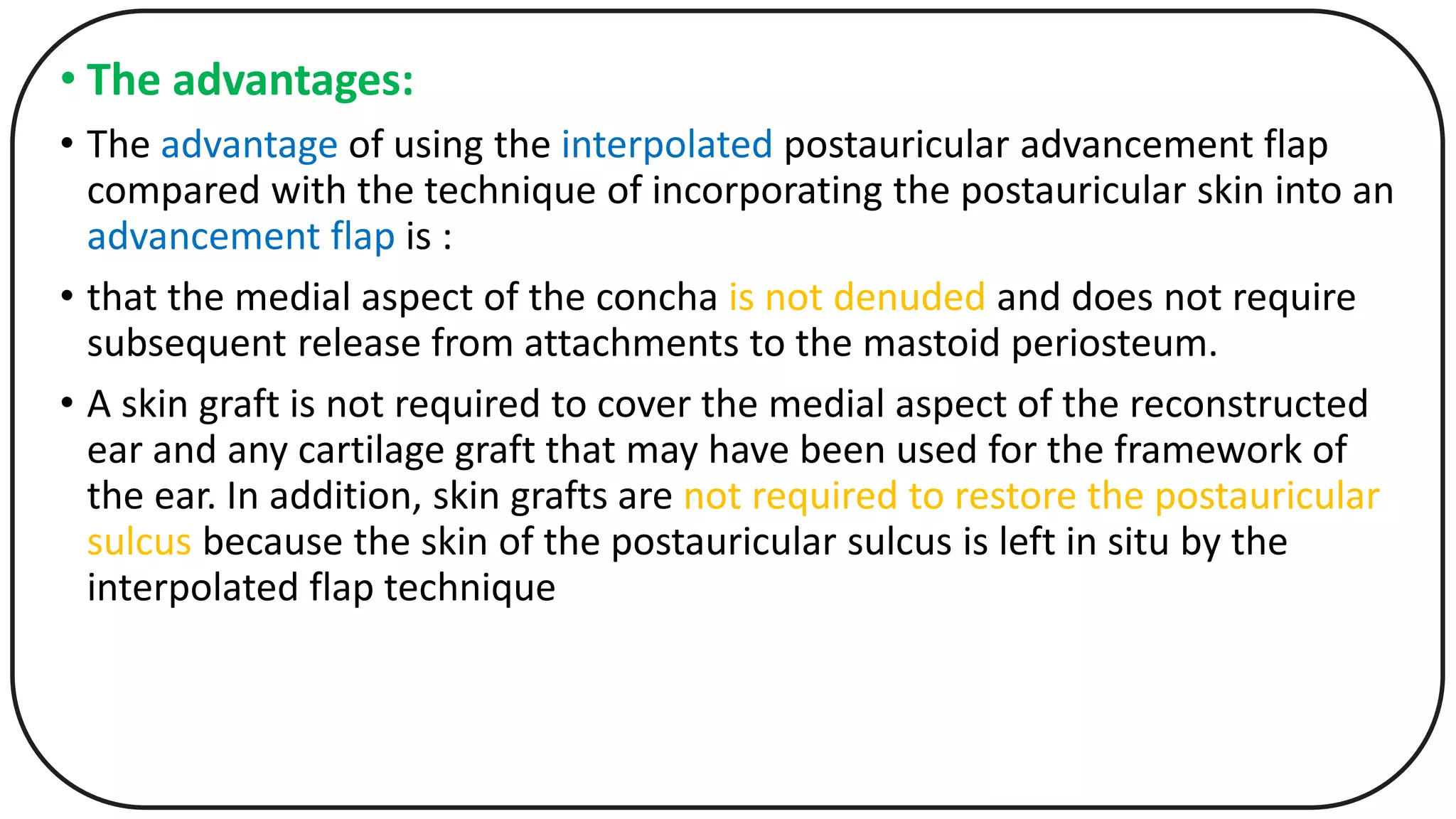 Reconstruction of the auricle Dr. M. Erami | PDF