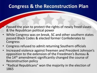 Reconstruction policy & sc851 | PPTX