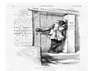 Reconstruction political cartoons | PPTX