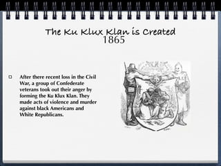 Reconstruction timeline | KEY