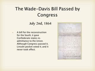 Reconstruction timeline | KEY