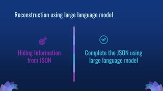 Software System Reconstruction using large language model | PPTX | Web Development | Internet