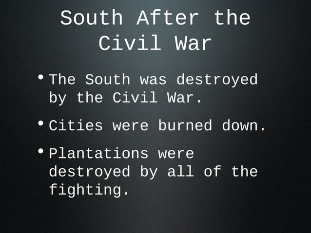 Reconstruction unit lesson 2 - freedmen's bureau - power point | PPT ...