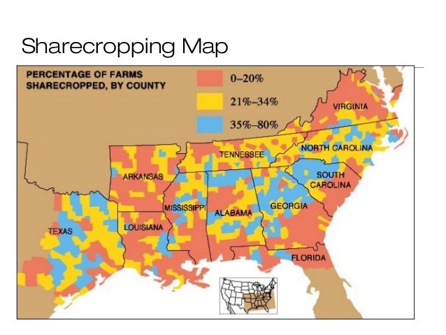 Reconstruction unit lesson 3 - sharecropping - power point