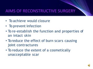 Reconstructive &plastic surgery | PPTX