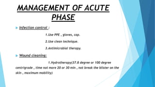 RECONSTRUCTIVE SURGERY AND WOUND CARE MANAGEMENT OF BURN final.pptx