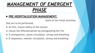 RECONSTRUCTIVE SURGERY AND WOUND CARE MANAGEMENT OF BURN final.pptx ...