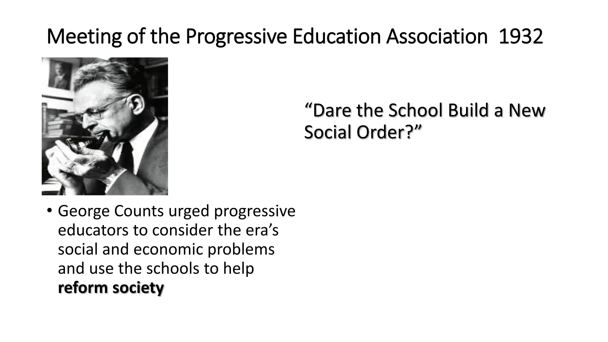 Reconstructionism, education and curriculum | PPTX