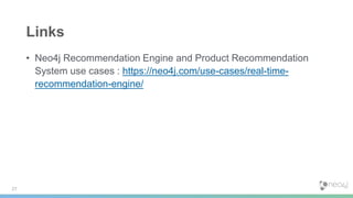 How to Build a Recommendation Engine with Neo4j | PPTX
