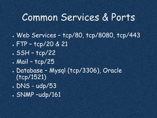 Recon with Nmap | PPTX